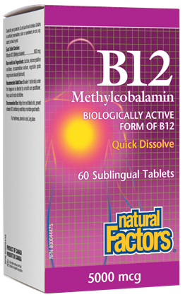 B12 Methylcobalamin 1000mcg – Natures Health Centre